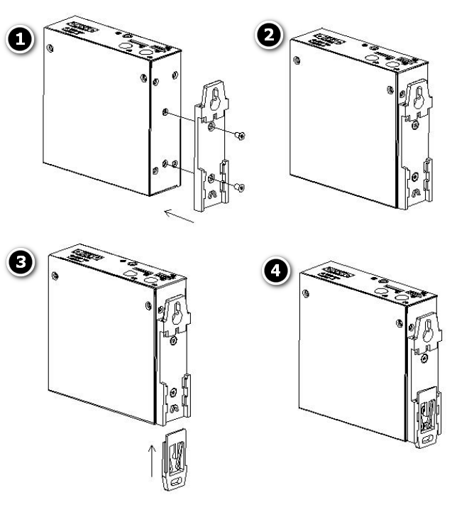 How to install PT-2020/PT-4020 din-rail kits? – thingnario - Knowledge ...